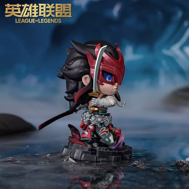 Original League of Legends The Unforgotten Yone PVC Collectibles Figure ...