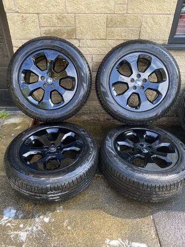 4 x Land Rover Defender 20 inch Alloy Wheels, 6001 Pirelli Scor Black ...