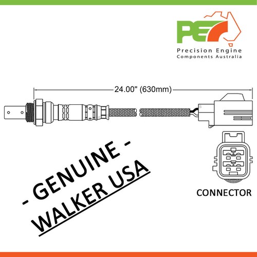 New * WALKER USA * Oxygen Sensor O2 For Volvo S60 V70 2.4L B5244S .. | eBay