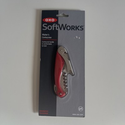 OXO SOFTWORKS WAITER'S CORKSCREW - RED - NEW | eBay