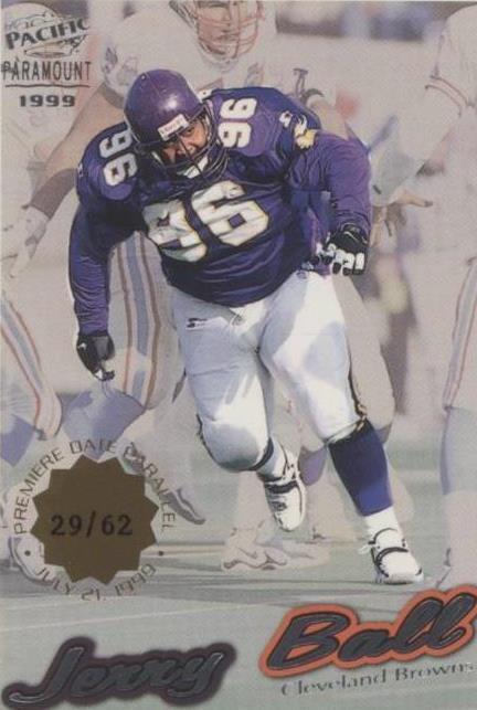 1999 Pacific Paramount - Jerry Ball #58 Premiere Date /62 for sale ...