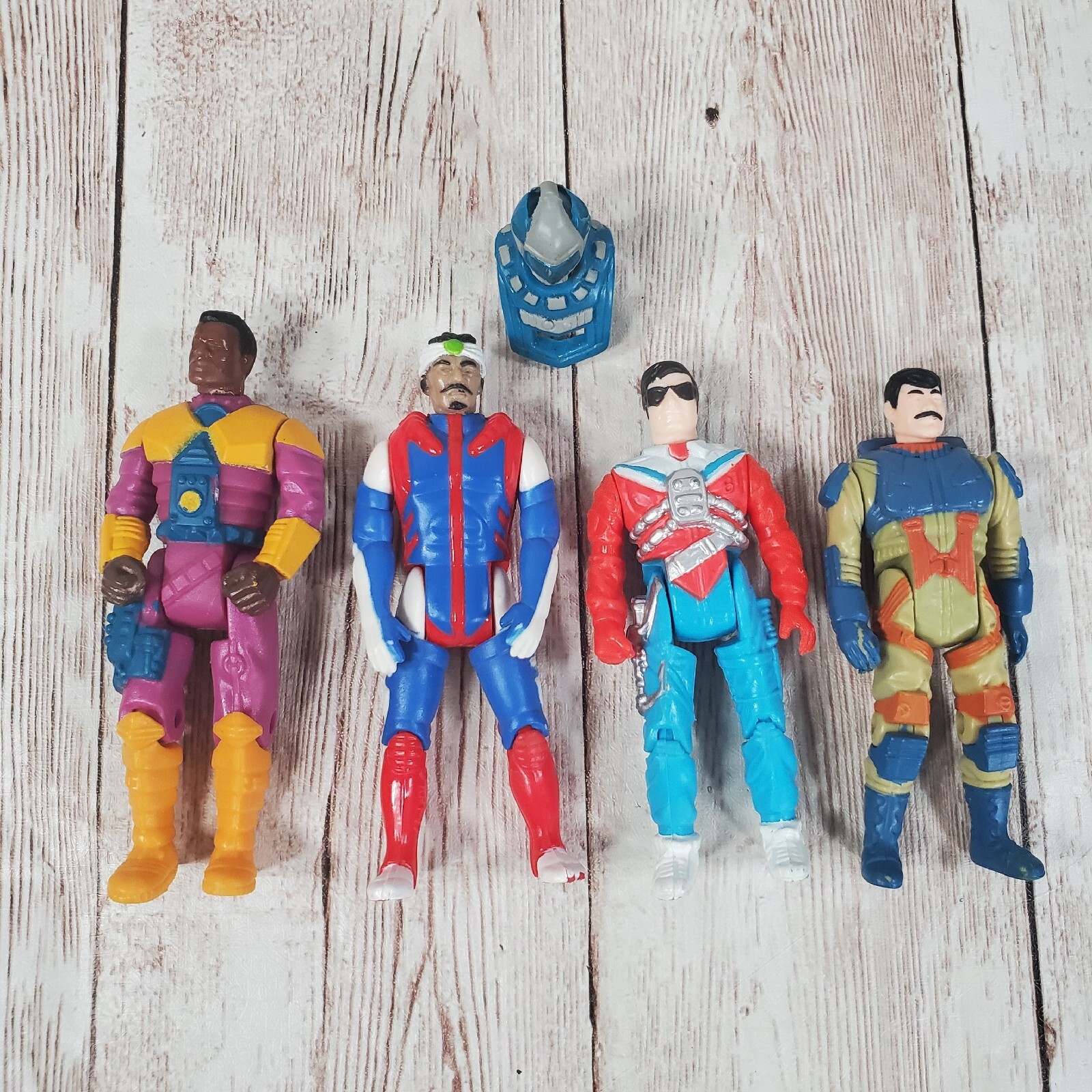 Vintage Kenner MASK Action Figures Toys Lot Of 5 Ali Julio Brad Hondo ...