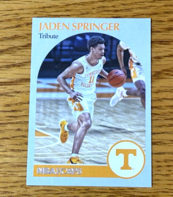 JADEN SPRINGER 2021-22 Panini Chronicles Draft Picks #70 NBA Hoops ...