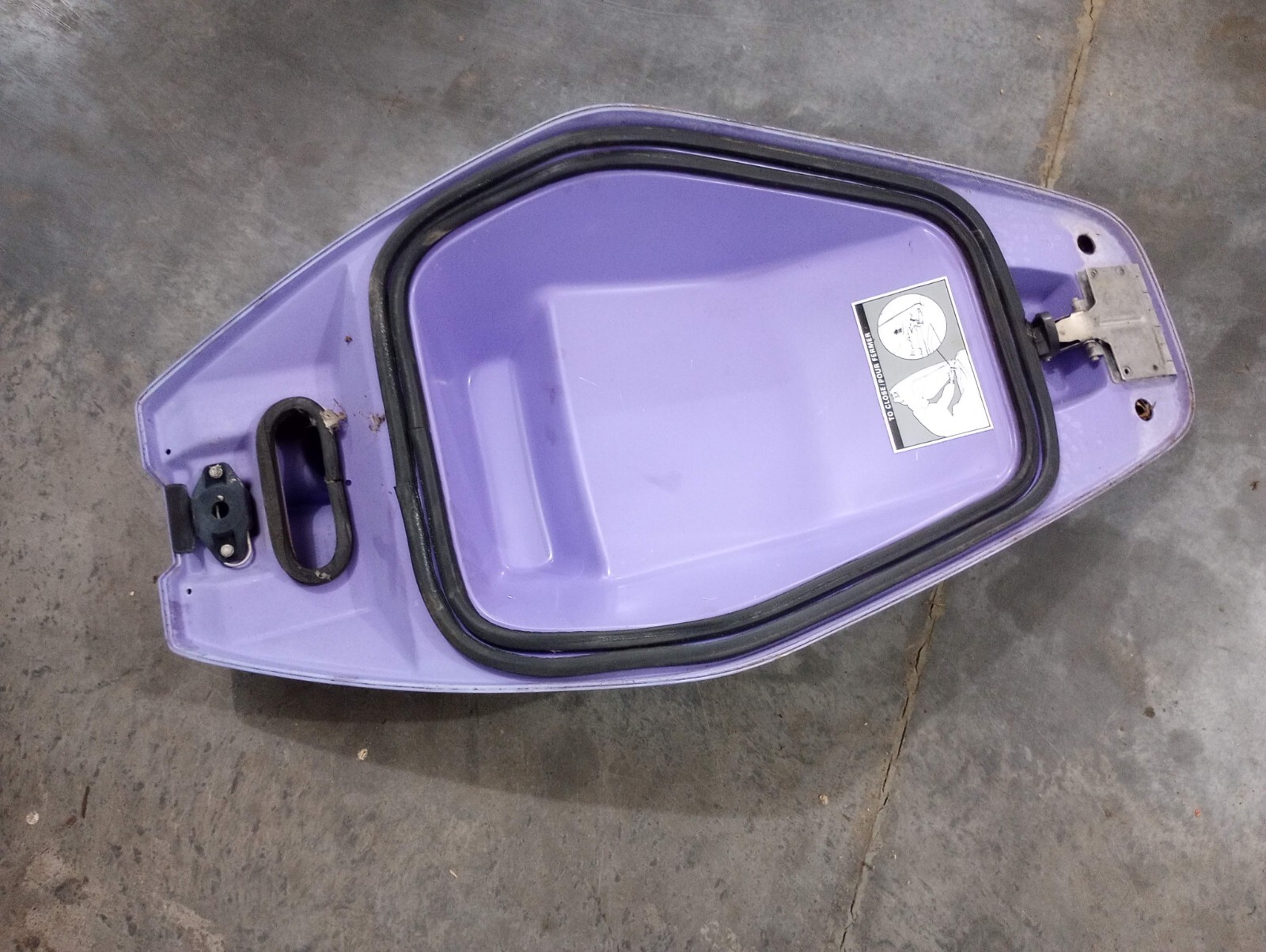 1992 92 Seadoo Sea Doo 587 GTS Jetski Pwc Front Purple Hood Cover | eBay