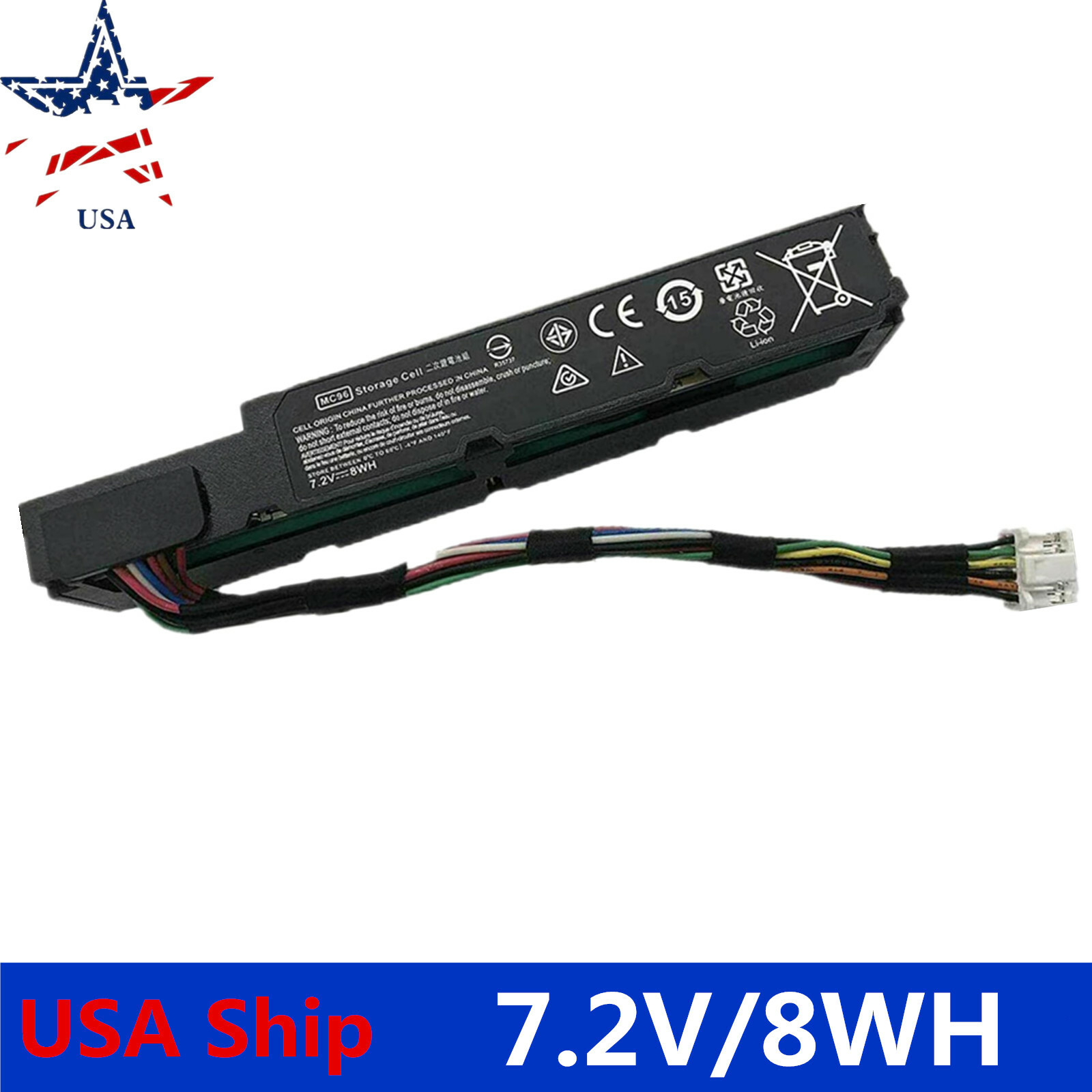 New MC96 Battery 727260-001 750450-001 For HP smart P840AR P440AR 8Wh ...