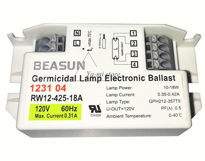 5PC NEW FIT FOR RW12-425-18 RW12-425-18A 110V 11W 16W UV electronic ...