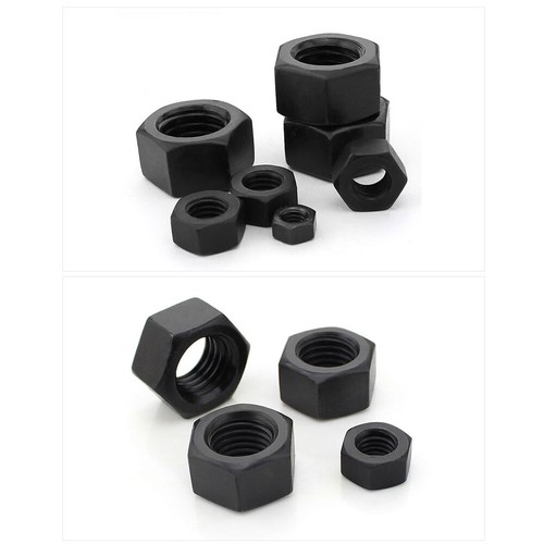 Fine Pitch Thread M8, M10, M12 Hex Full Nuts Grade 8.8 High Tensile ...