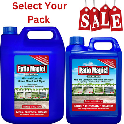 Patio Magic Ideal For Patios Paths, Driveways & Outdoor Hard Surfaces 2 ...