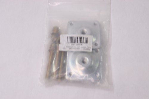 (4-Pk) Leg Mounting Plates Silver w/ Bolts Screws Adapters | eBay