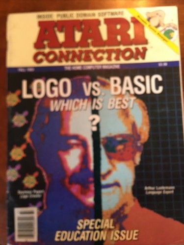 Atari Connection (Fall 1983) Vintage Atari Home Computer Magazine! Very ...
