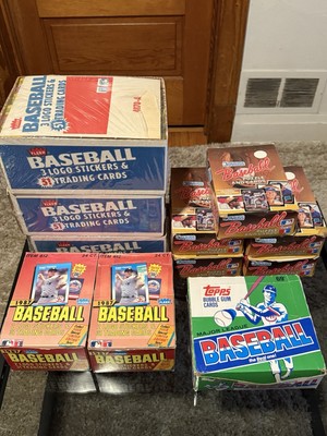 Various Baseball Card Boxes | eBay
