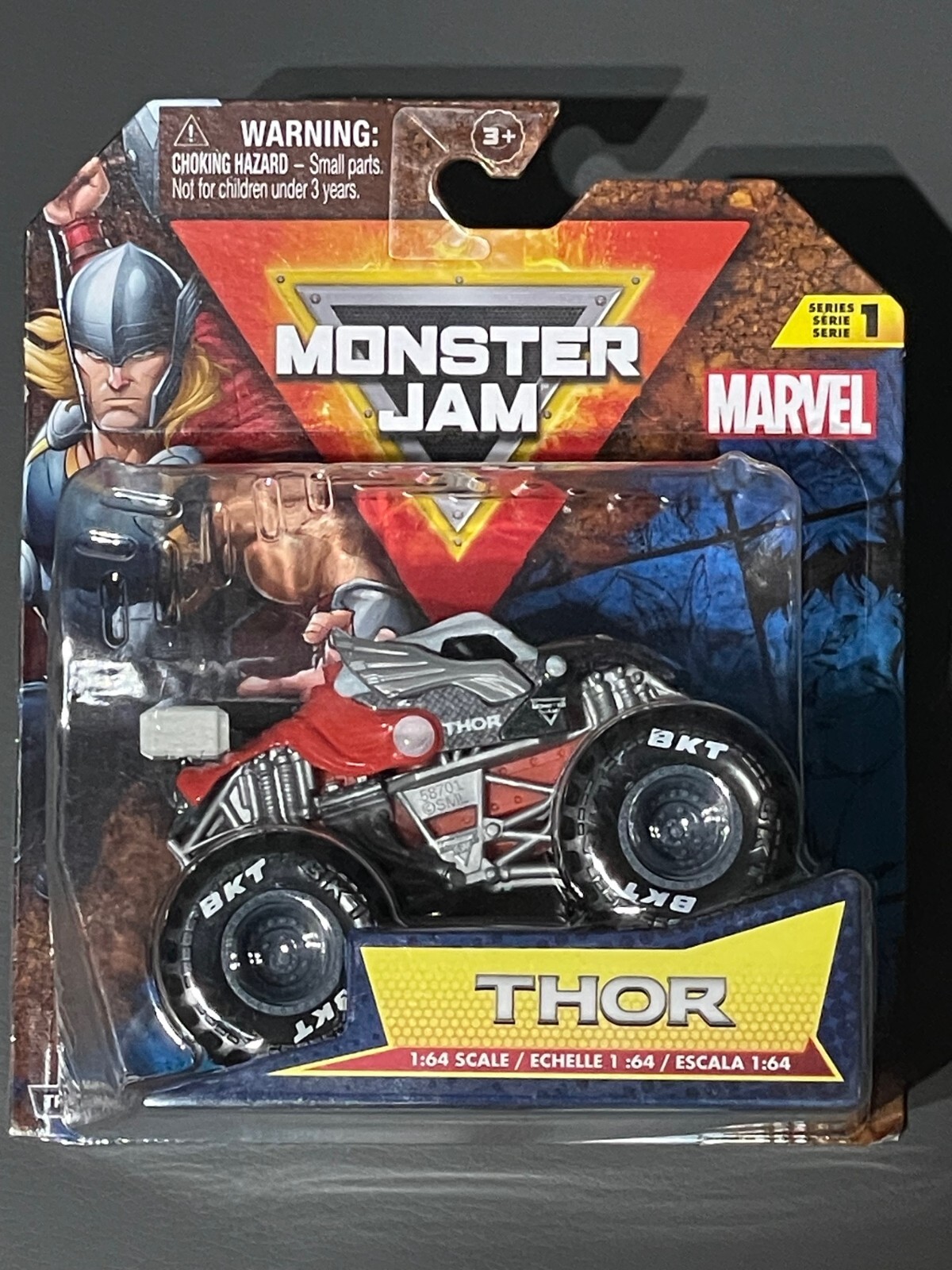 SPIN MASTER MONSTER JAM MARVEL SERIES 1 THOR NEW FREE SHIPPING! | eBay