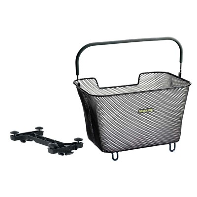 Racktime System Fahrradkorb Baskit large Snapit 2.0 schwarz incl ...