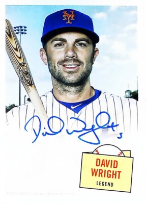 2023 Topps Archives 57HS-DW DAVID WRIGHT STARS AUTO NEW YORK METS free ...