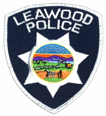 LEAWOOD KANSAS KA Sheriff Police Patch STATE SEAL HORSE COVERED WAGON ...