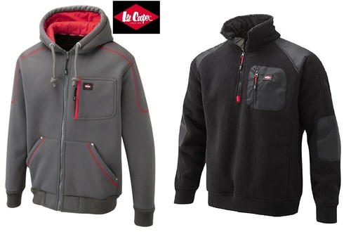 Lee Cooper Jacket Bonded Sherpa Lined Fleece Comfortable Casual Warm ...