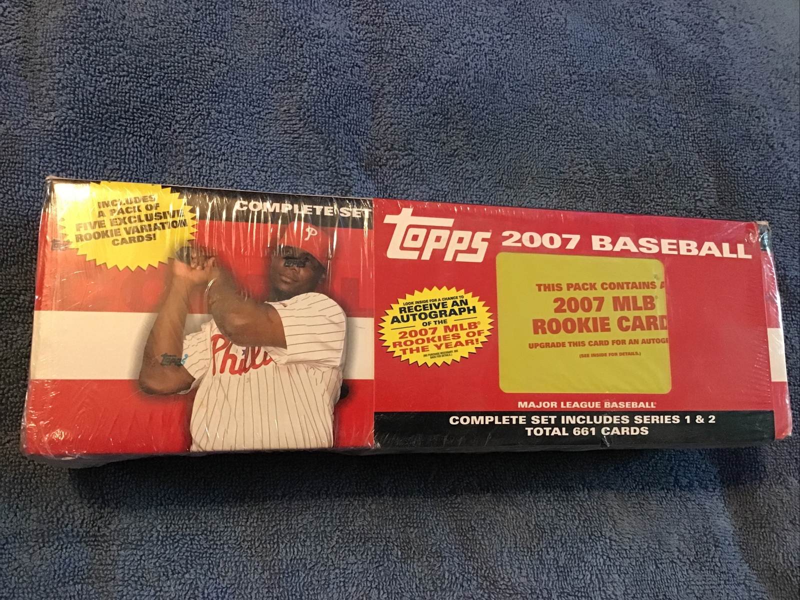 2007 Topps Baseball Complete Set Sealed - Series 1 & 2 - 661 Cards New ...