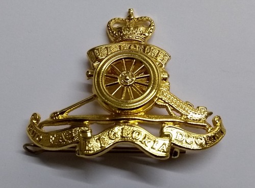 RA Hat Badge Officers Style British Artillery No1 Dress NEW | eBay