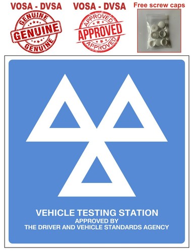 MOT /MOT SIGN / MOT SIGNS / MOT SIGN PACK / VOSA DVSA / VTS / OFFICIAL ...