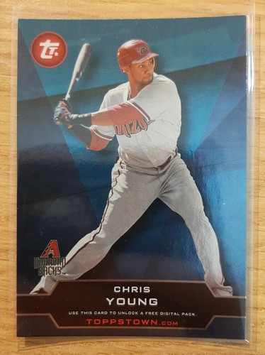 2011 TOPPS TOPPS TOWN CHRIS YOUNG #11 ARIZONA DIAMONDBACKS | eBay