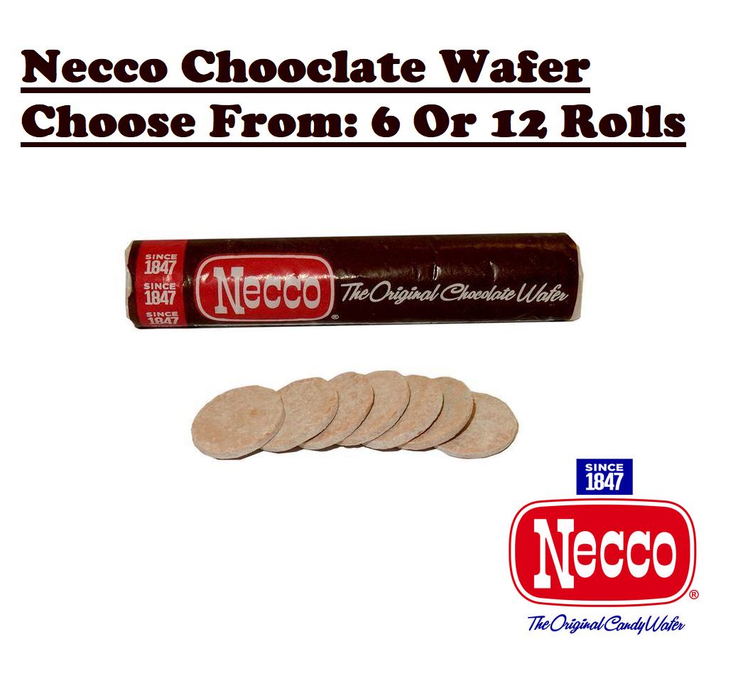 NECCO Original CHOCOLATE Wafers - Rolls for sale online | eBay