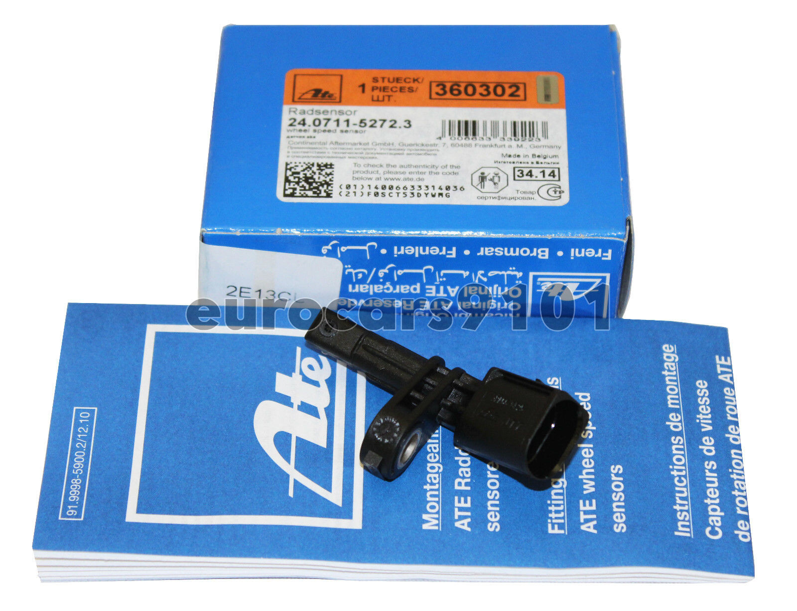 Sensor de velocidad de rueda ABS delantero trasero derecho Volkswagen ...