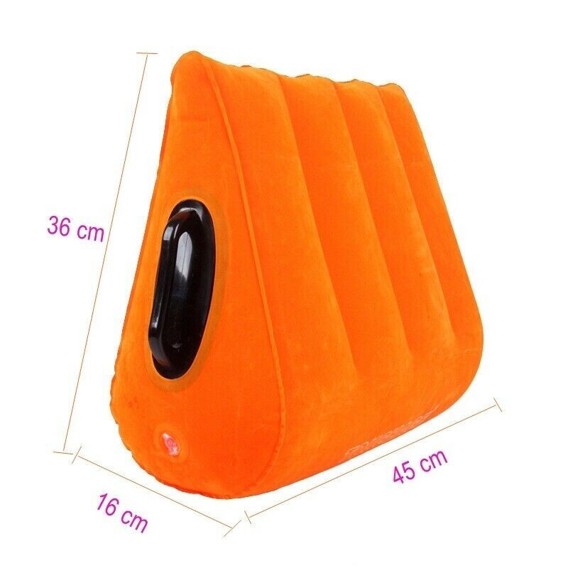 Inflatable Sex Aid Pillow Cushion Pad Triangle Magic Wedge Sex Pillow ...