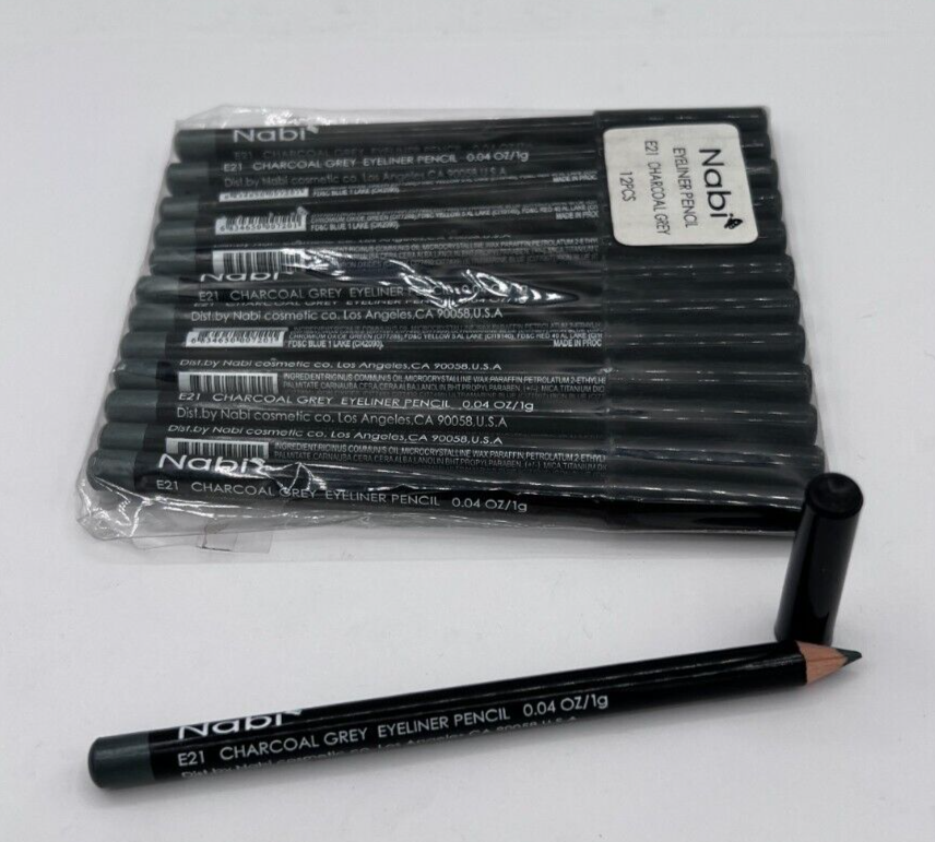 NABI EYELINER PENCIL E21 CHARCOAL GREY 0.04 OZ 12 PACK | eBay