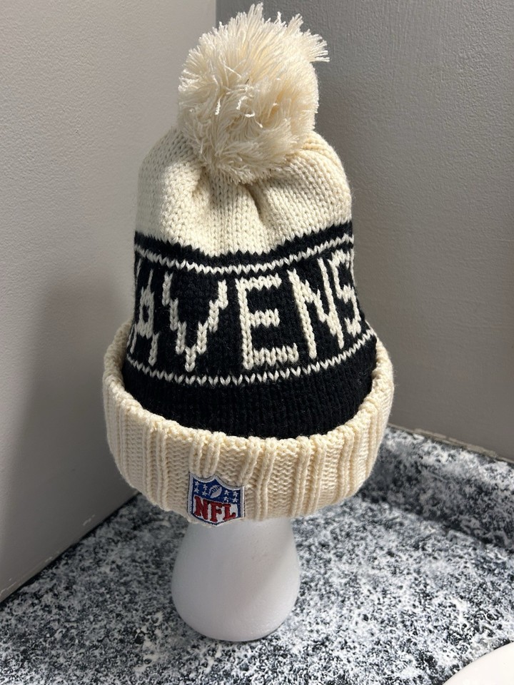 NFL NEW ERA BALTIMORE RAVENS CUFFED WINTER KNIT POM BEANIE ONE SIZE | eBay