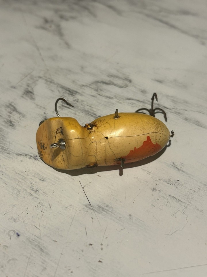 Very Unusual Early Bud Stewart Crippled Mouse in Orange Creamsicle ...