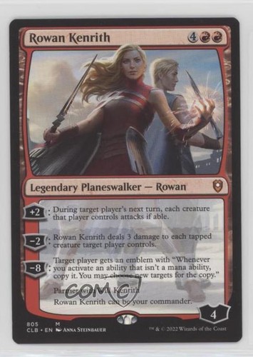 Rowan Kenrith Magic: Commander Legends: Battle for Baldur's Gate #805 ...