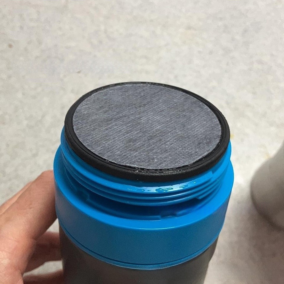 Compressed Coconut Shell Carbon Filter Disc for For sports Bottles 4 ...