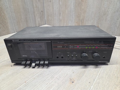 Vintage Sharp Stereo Cassette Deck Model RT-115 RT115 | eBay