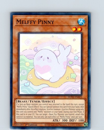 Yu-Gi-Oh TCG Melffy Pinny POTE-EN023 1st Edition Regular Common Card NM ...