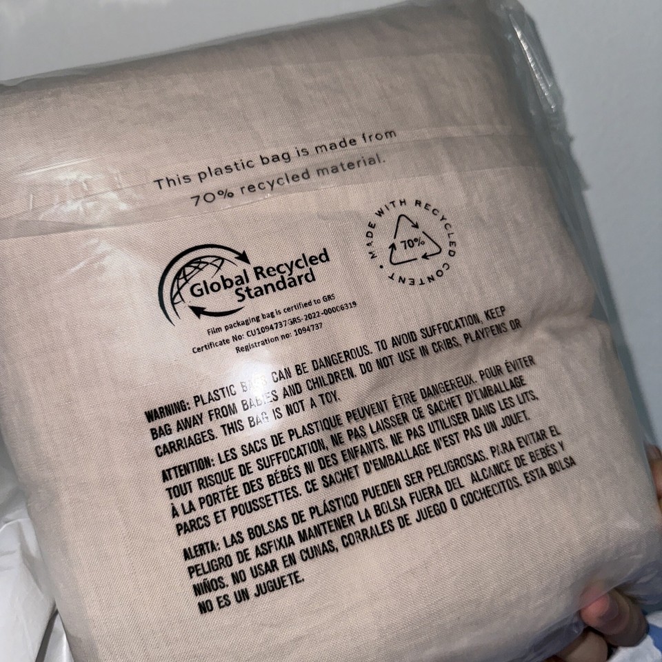 One Pottery Barn Belgian Flax Linen Curtain Drape Rose water 50x84 ...