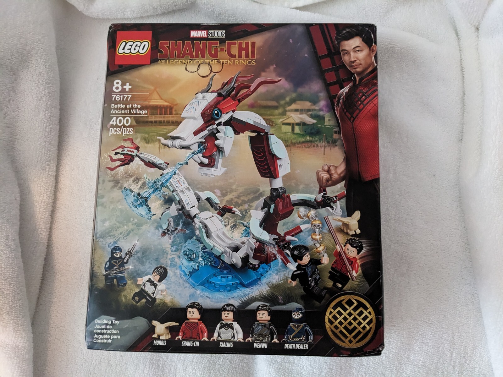 LEGO 76177 Marvel Shang-Chi Ten Rings Battle at the Ancient Village Box ...