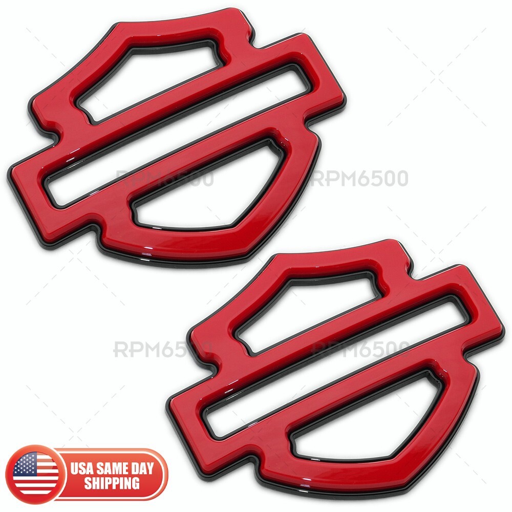 Harley Davidson Stickers 2 FOR HARLEY Davidson CVO Custom Metal Tank ...