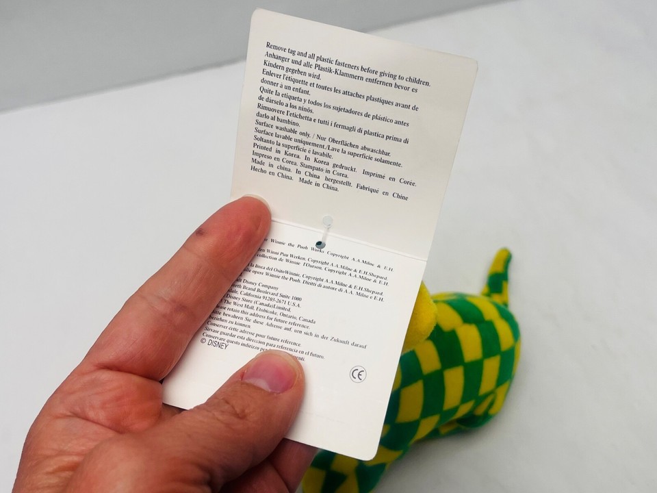 Disney Store Winnie The Pooh Woozle #3 Mini Bean Bag Plush Character ...