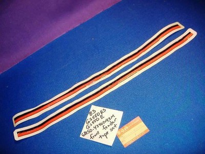 NOS Suzuki GS550E front fender tape set decal 1983 sticker 68150-43400 ...