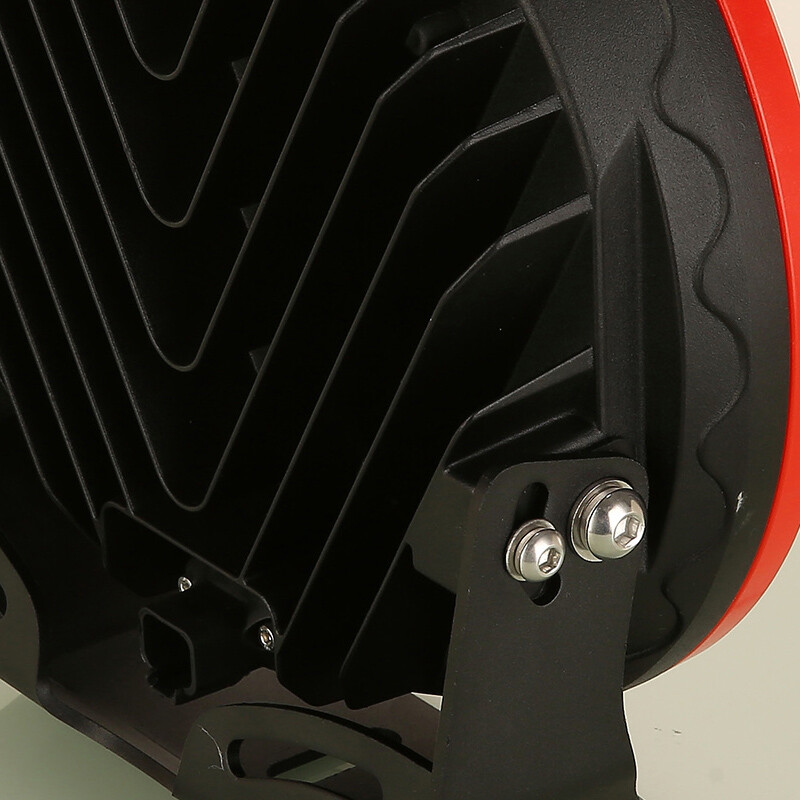 NEW Pair 9 inch Round LED Driving Lights Spot RED OffRoad Truck Work ...