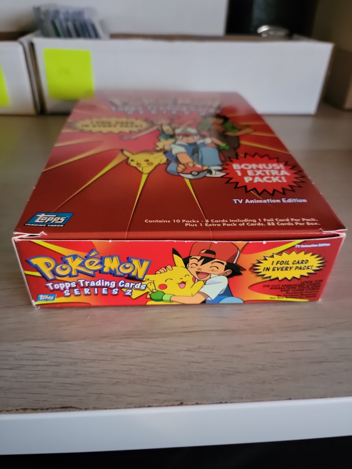 Topps 2556 Pokemon Series 2 Hobby Box - Empty Box, No Packs/Cards | eBay