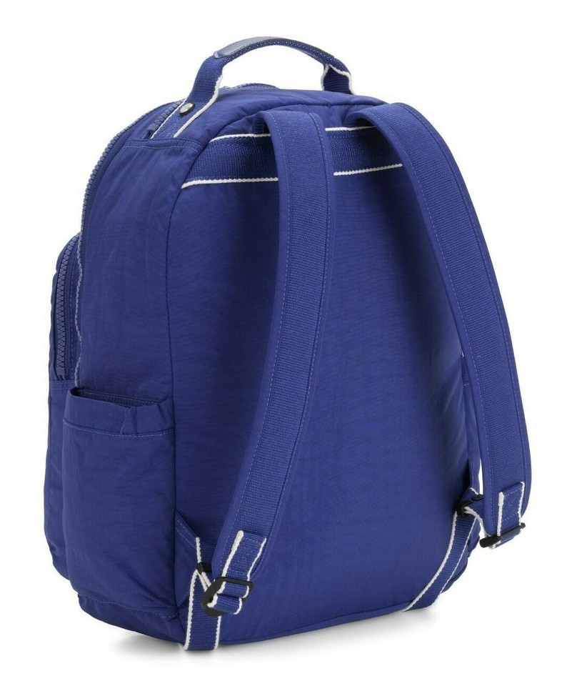 Kipling SEOUL Large Backpack - Laser Blue RRP £93 | eBay UK