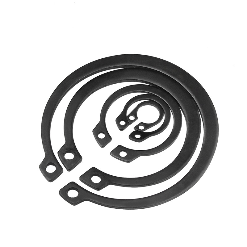 3mm - 75mm For Shaft External C Clips Circlips Retaining Ring Black 65 ...