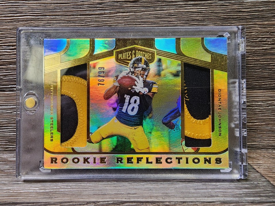 2019 Panini Plates & Patches Reflections /99 Diontae Johnson #RR-DIJ ...