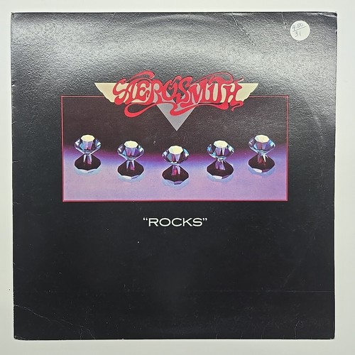 Aerosmith Rocks VG+ 1976 Album Textured Cover Vinyl Record PC 34165 | eBay