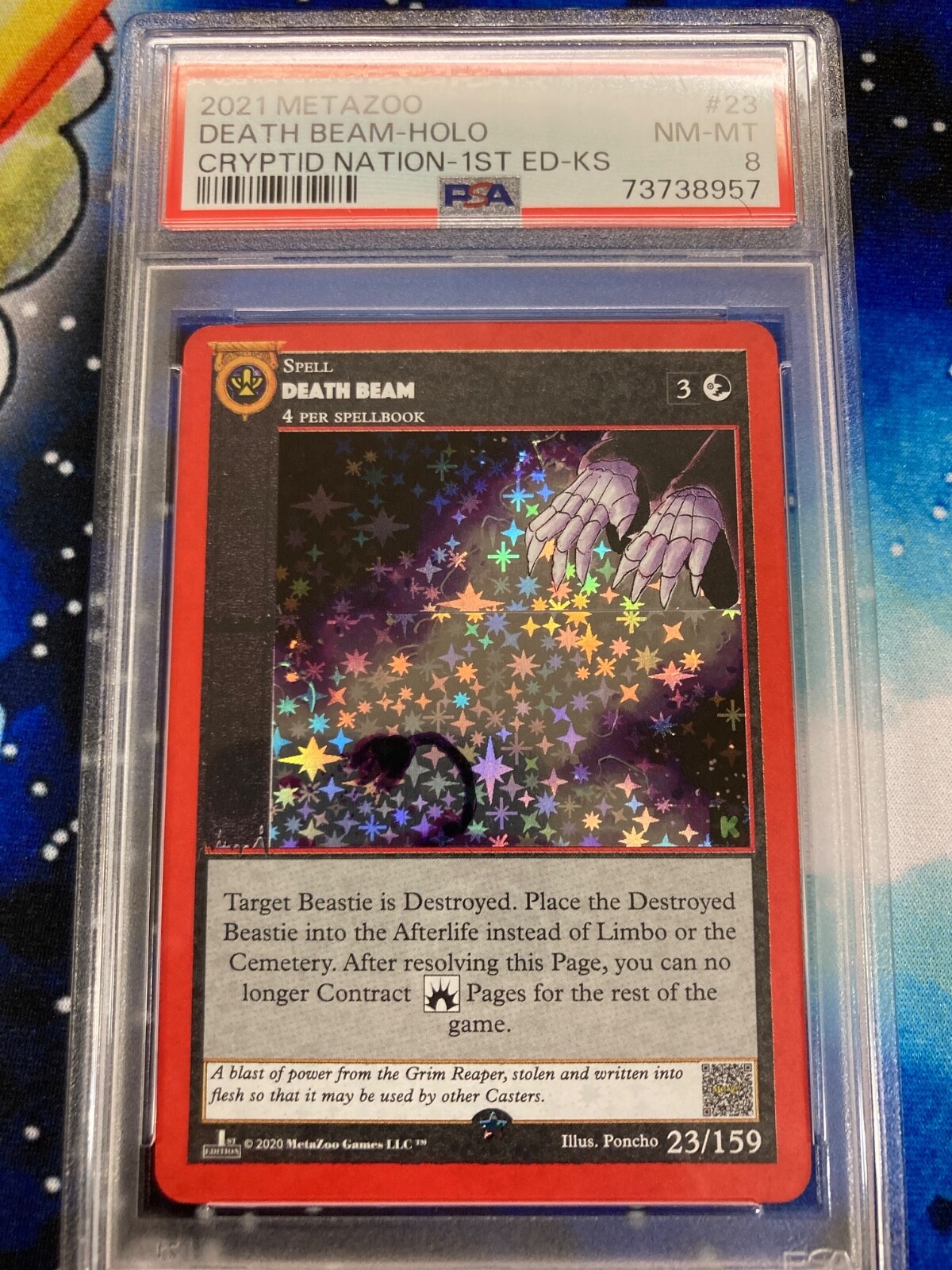 metazoo kickstarter death beam holo psa 8 | eBay
