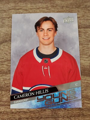 Cameron Hillis 2020-21 Upper Deck Extended Series Young Guns | eBay