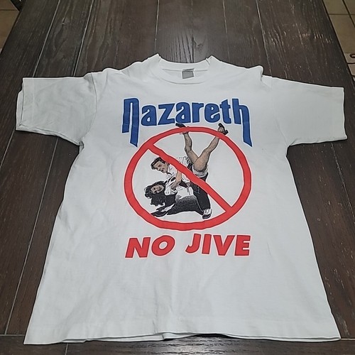 Vintage Original 1993 NAZARETH NO JIVE CONCERT T-Shirt Large Metal Rock ...