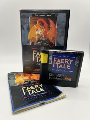 Faery Tale Adventure (Sega Genesis, 1991) Game - Complete CIB ...