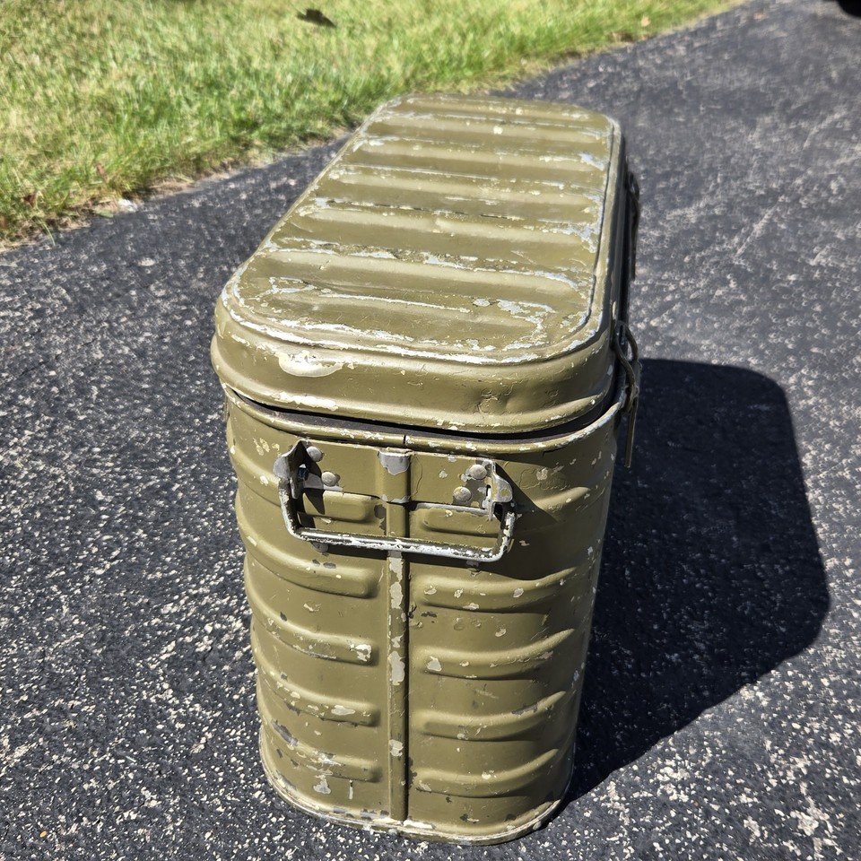 US Military Army Mermite Insulated Food Storage Cooler Container ...